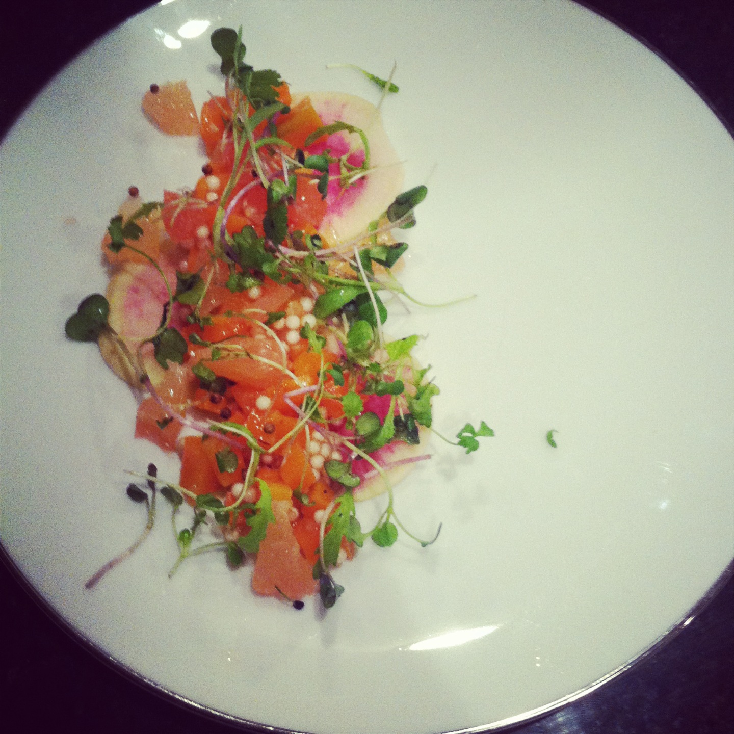 Carrot, grapefruit and tapioca salad | The Perennial Plate